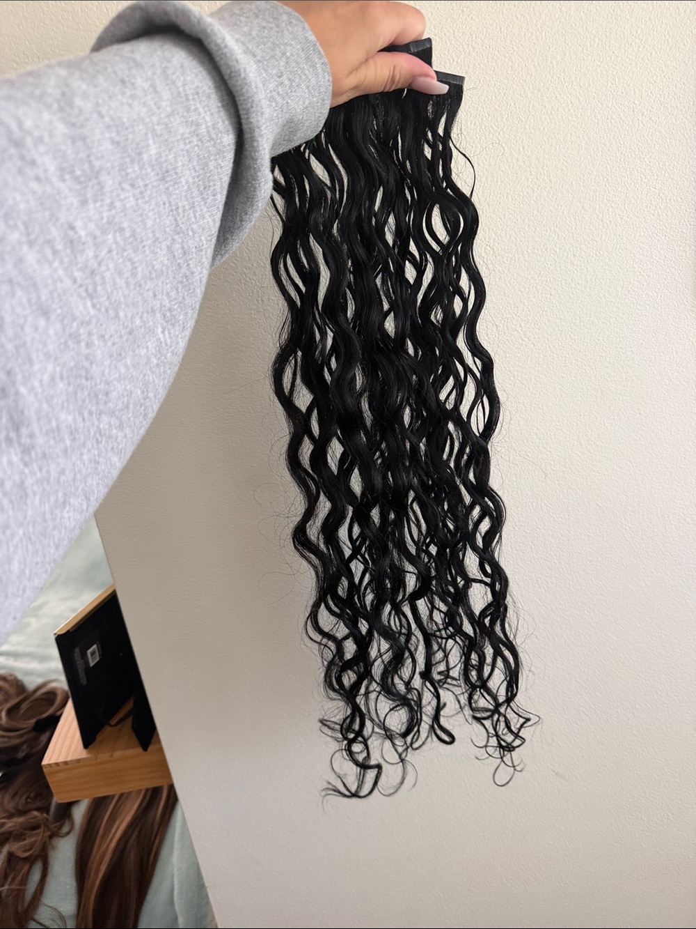 Hair | Bellami Silk Seam Textured 3a Curly Clipin Hair Extensions 24in ...
